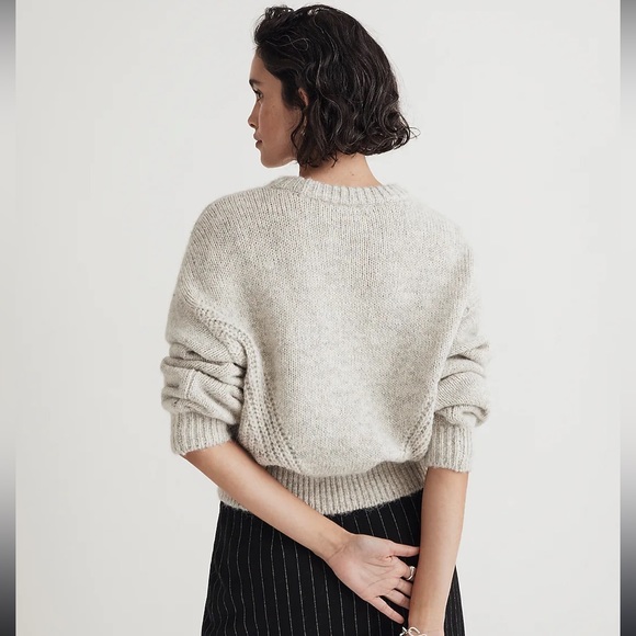 Madewell | Sweaters | Nwt Madewell Woolblend Wedge Sweater | Poshmark